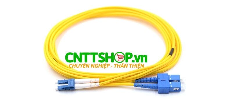 Dây nhảy quang Single Mode SC-LC-10m Duplex OS1 9 / 125μm